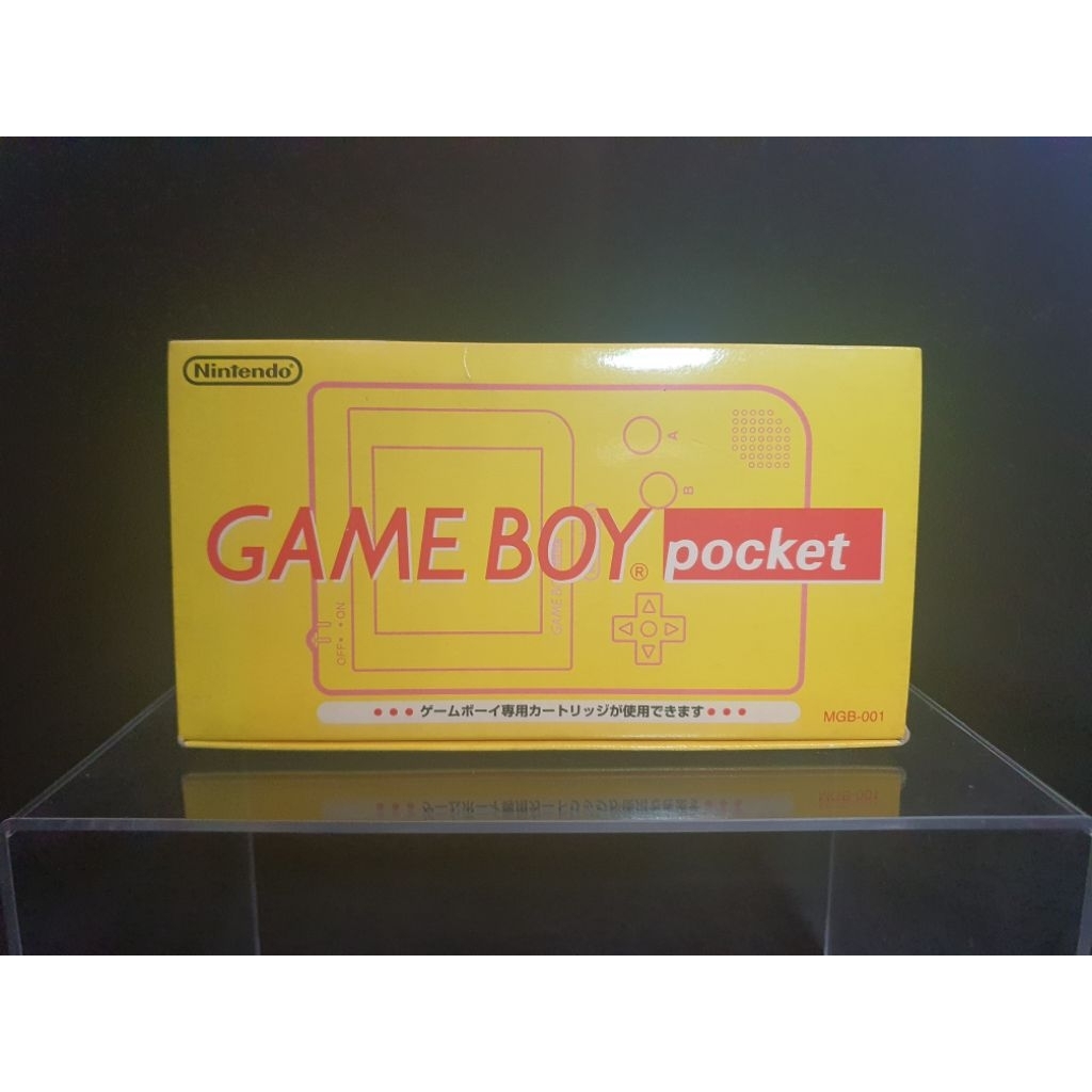 nintendo game boy pocket ( yellow ) งานกล่อง ของแท้ สภาพสะสม | Shopee ...