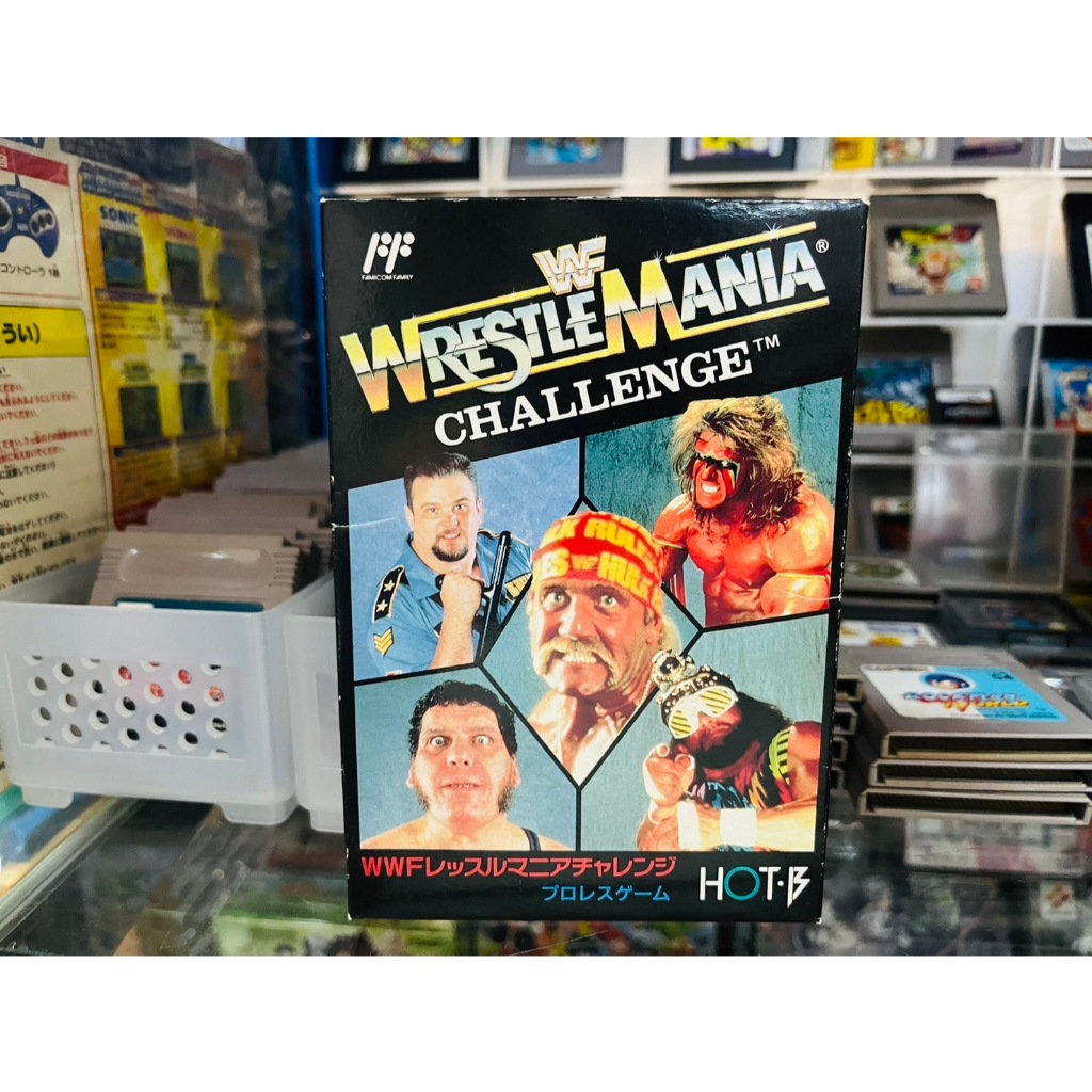 งานกล่อง [Famicom] : WWF Western Mania Challenge เกมส์มวยปล้ำยุคแรกๆ ...