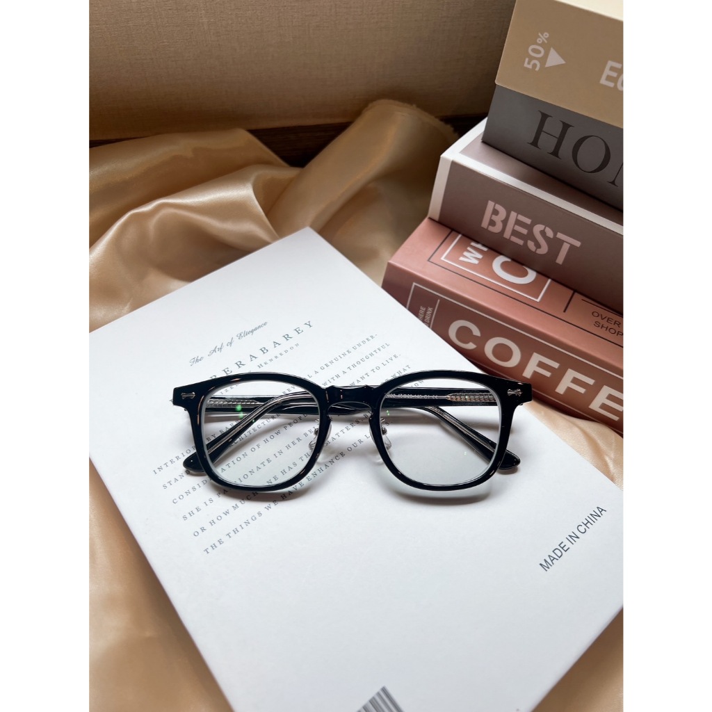 [พร้อมส่ง] แว่นสายตาสั้น แว่นกรองแสง แว่นตากรองแสงสีฟ้า รุ่น 12022B ...