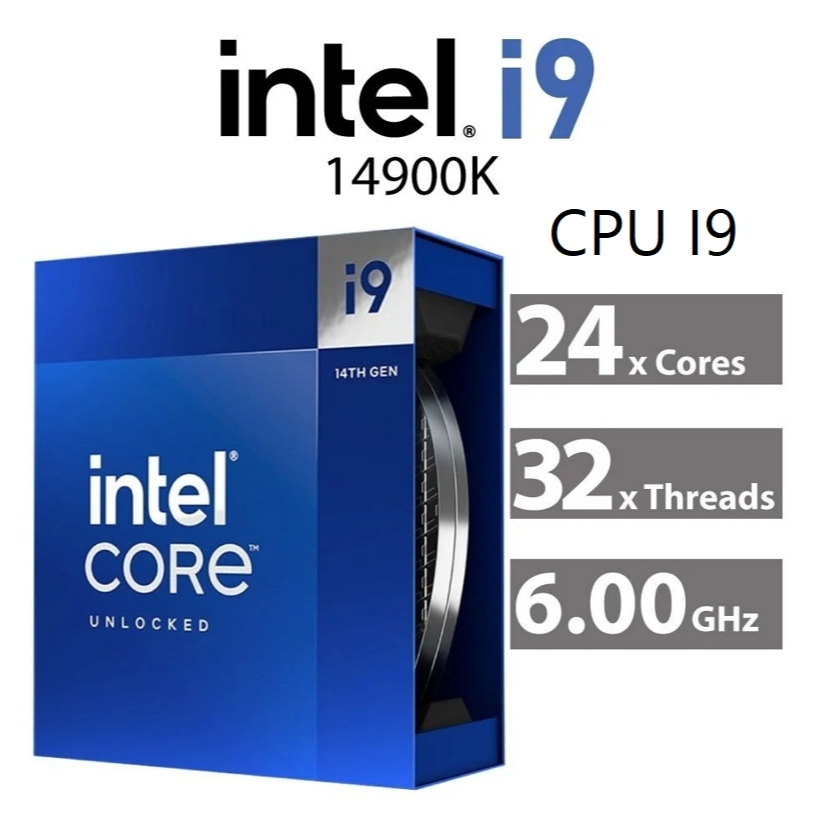 CPU (ซีพียู) INTEL CORE I9-14900K (SOCKET LGA 1700) | Shopee Thailand