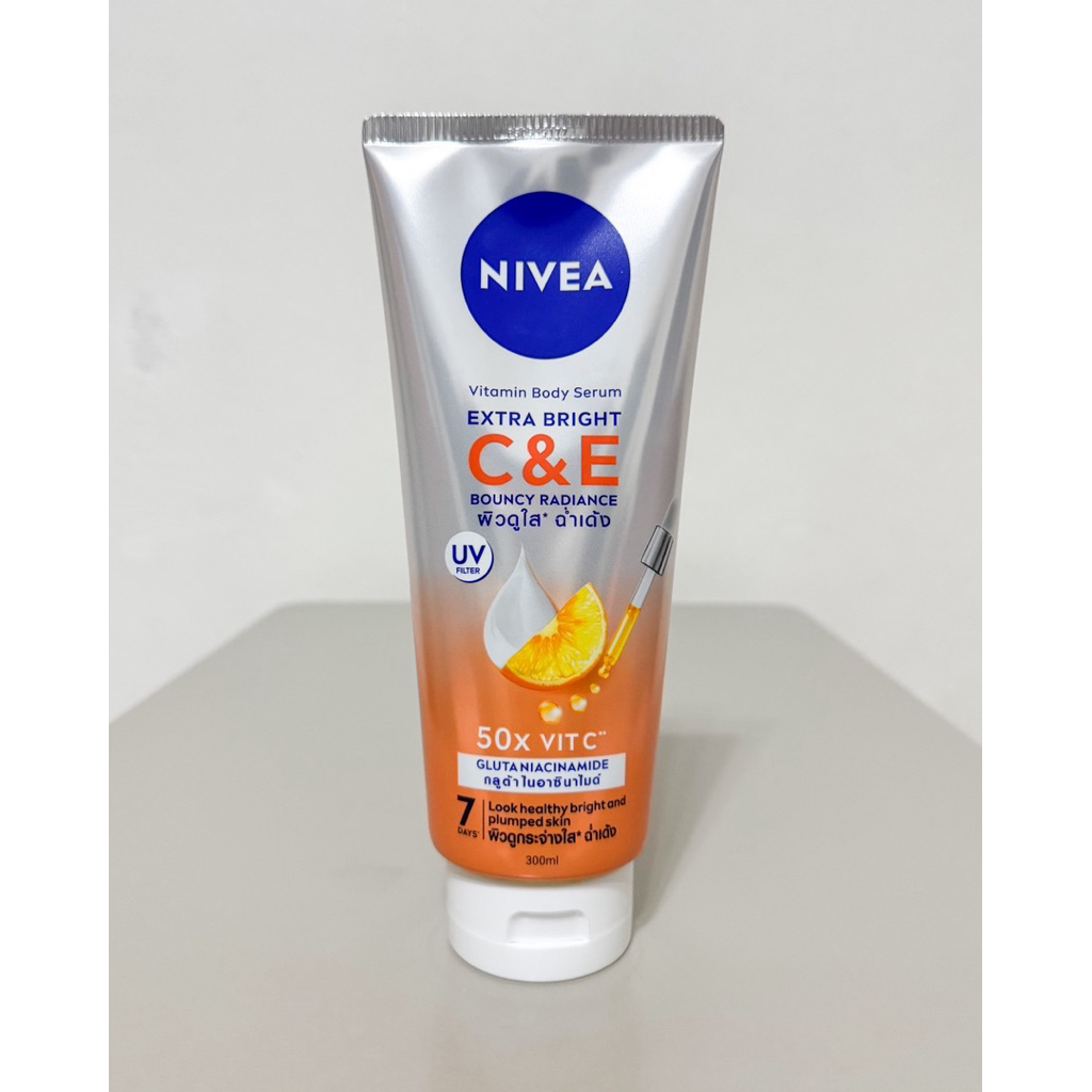 Nivea Extra Bright C & E Vitamin Body Serum 300 ml นีเวีย เอ็กซ์ตร้า ไบรท์ ซี แอนด์ อี วิตามิน ...