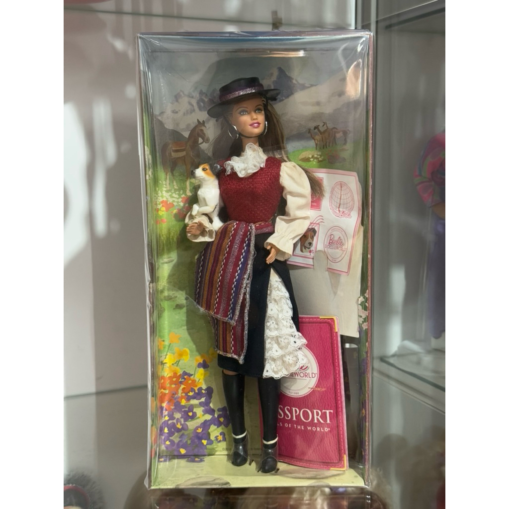 Barb ie Dolls of the world Chile สวย ติดแพ็คไม่เคยแกะมาเล่น ไม่มีกล่อง ...