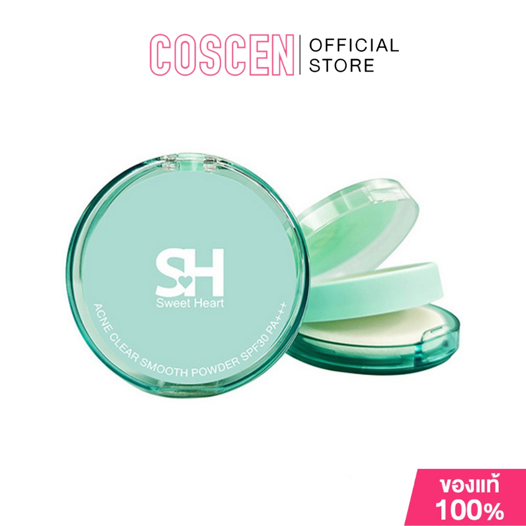 SweetHeart-Acne Clear Smooth Powder SPF30 PA+++ 6g. | Shopee Thailand
