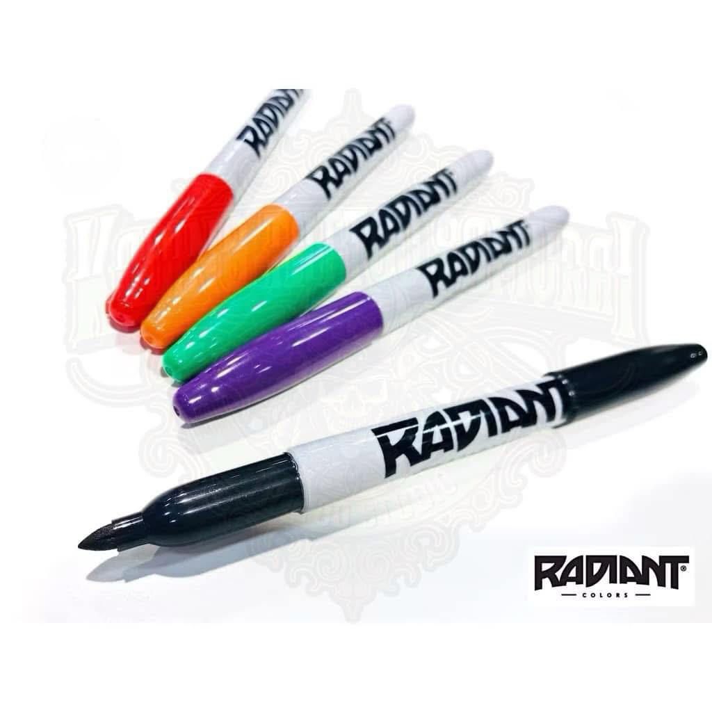RADIANT MARKER PEN ปากกาเขียนผิวสำหรับงานสัก | Shopee Thailand