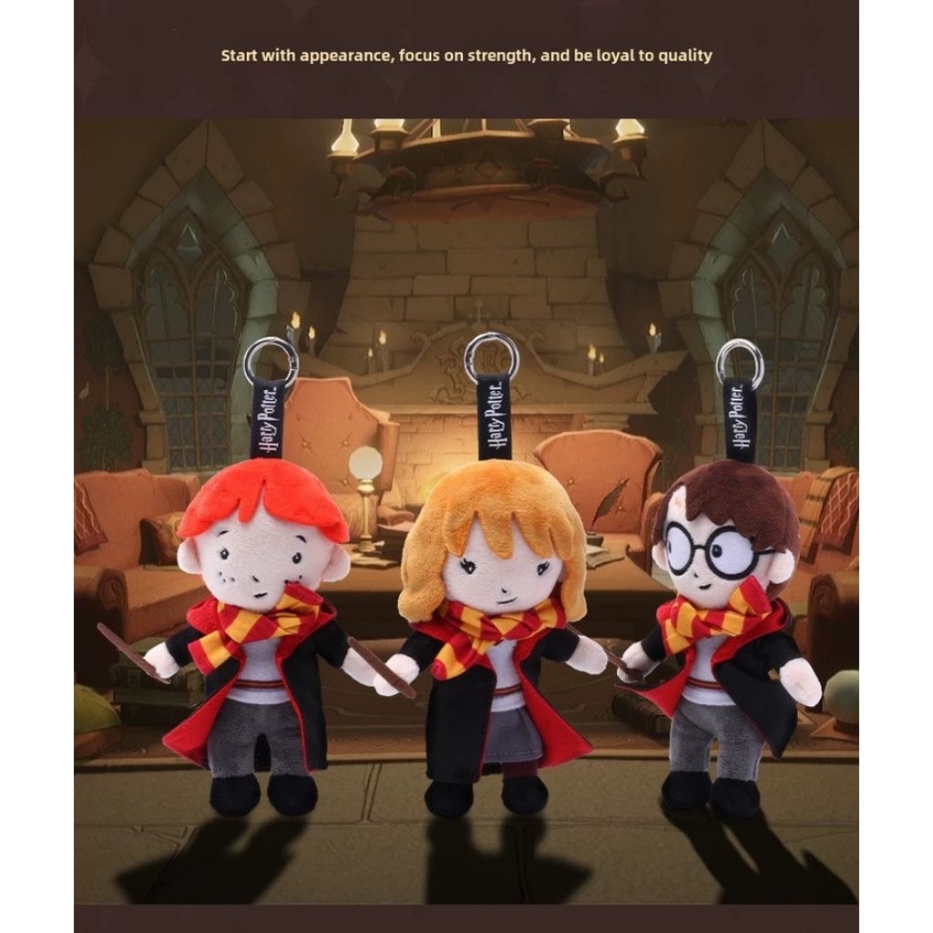 Harry Potter Ron WeasleyHermione Granger Keychain แฮร์รี่พอตเตอร์ รอนวี ...