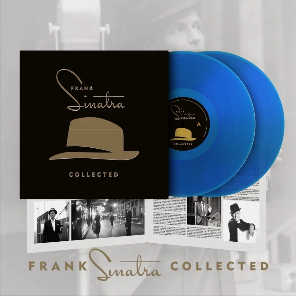 Frank Sinatra - Collected (Translucent Blue Coloured Vinyl) | Shopee ...