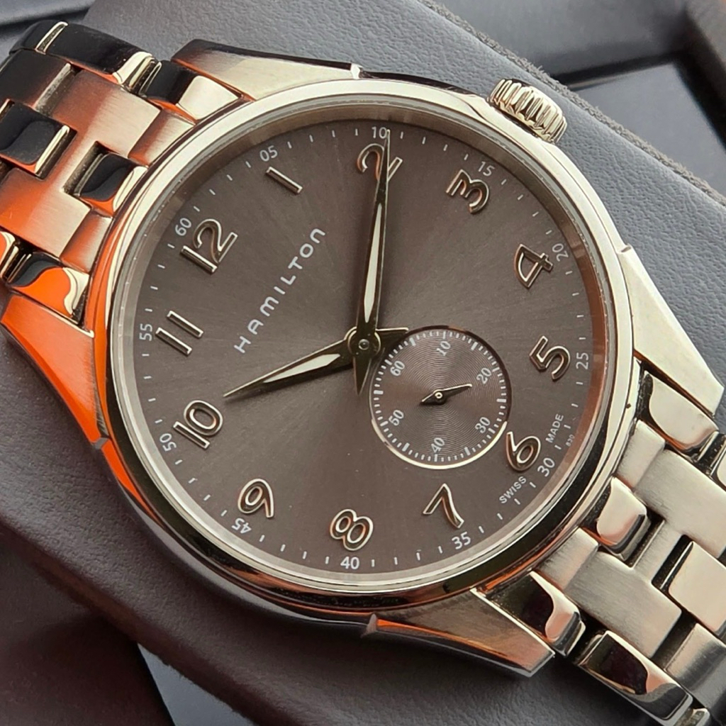 Hamilton JAZZMASTER THINLINE QUARTZ Quartz | 42mm | H38411183 | Shopee ...