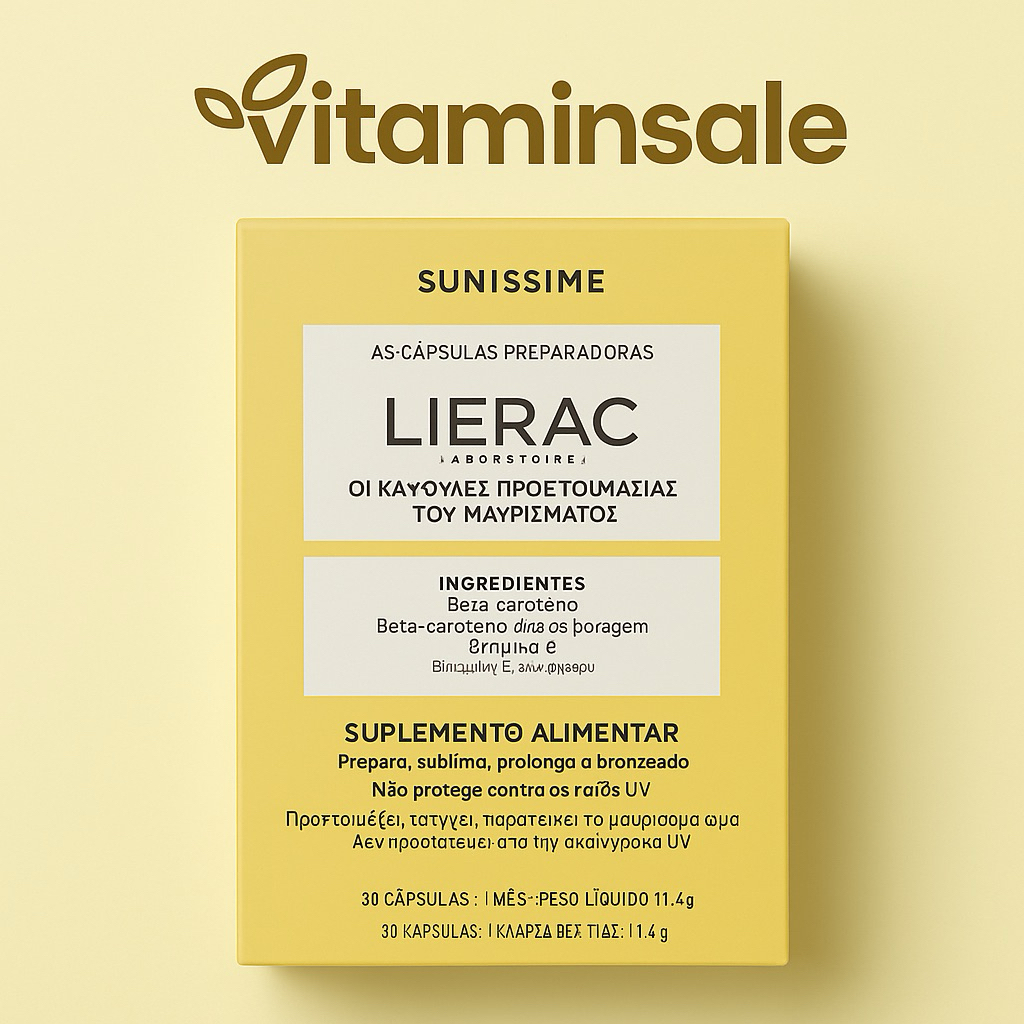 Lierac Sunissime Preparing Capsules 30 แคปซูล เสริมผิวแทนสวย ต้านอนุมูล ...