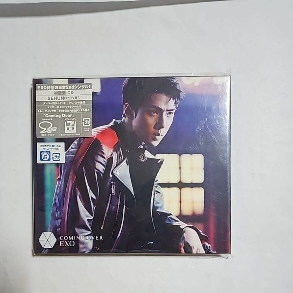EXO The 2nd Japanese Single Album Coming Over (Sehun Cover)พร้อมส่ง สภาพดี ไม่มีการ์ด | Shopee ...