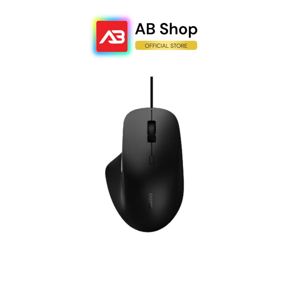 RAPOO USB Mouse รุ่น N500 (Black) | Shopee Thailand