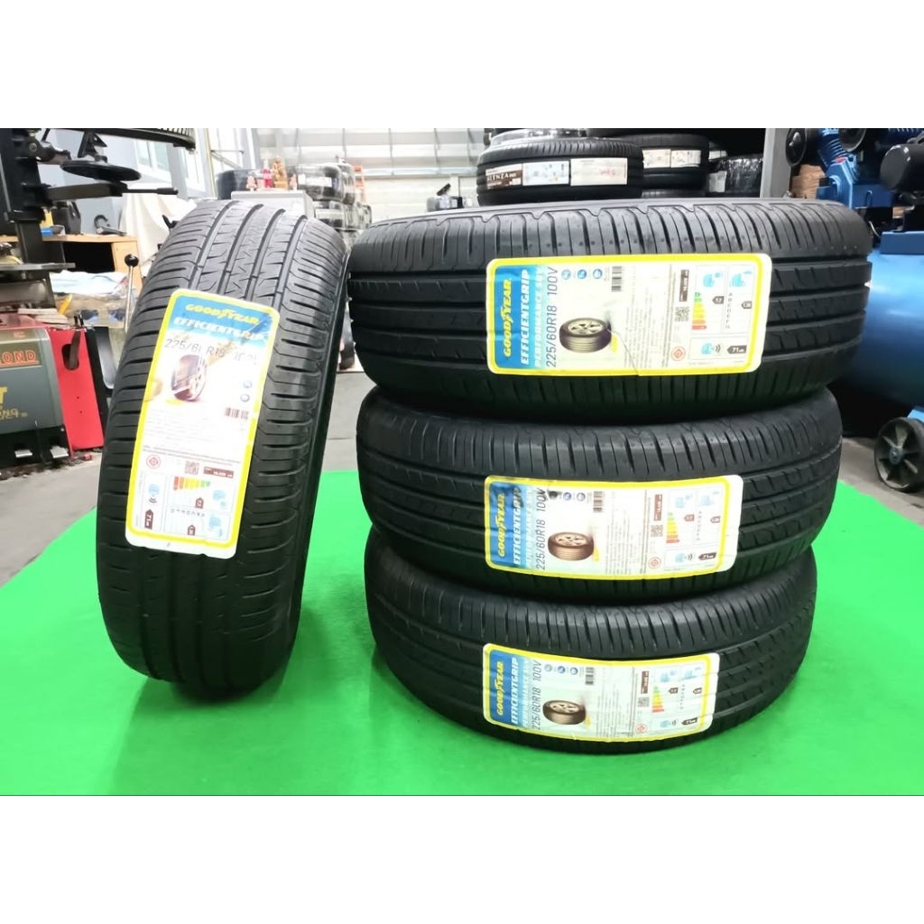 ยางใหม่ค้างปี 225/60R18 Goodyear Efficient Grip Performance SUV ผลิตปี 2024 ประกันบวม 2 ปี จัด ...