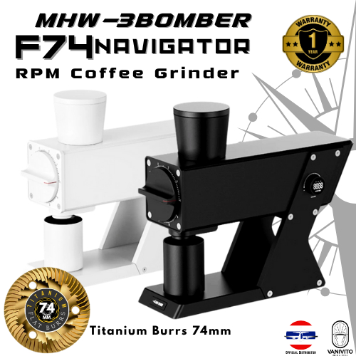 🧭MHW-3BOMBER F74 Navigator RPM Coffee Grinder เครื่องบดกาแฟ ปรับรอบได้ ...