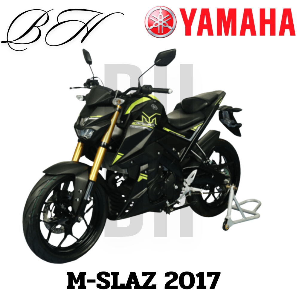 ของแท้ YAMAHA ชุดสี M-SLAZ MSLAZ สีดำด้าน ปี 2017 แฟริ่ง เปลือก M-SLAZ ...