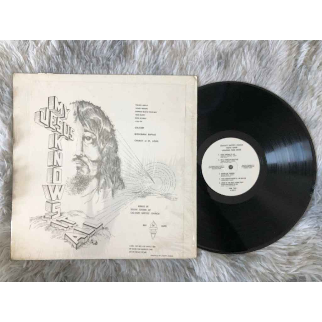 CALVARY BAPTIST CHURCH YOUTH CHOIR BUILDING FUND DRIVE ขนาด 12 นิ้ว LP ...