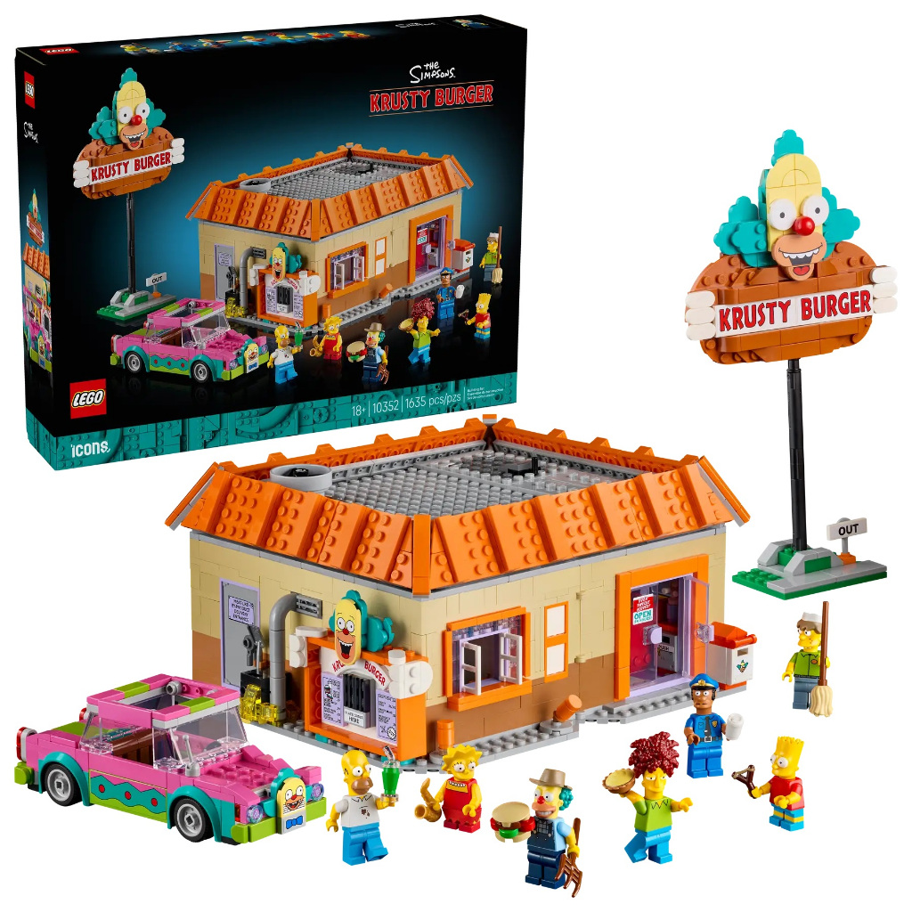 LEGO The Simpsons Krusty Burger 10352 | Shopee Thailand