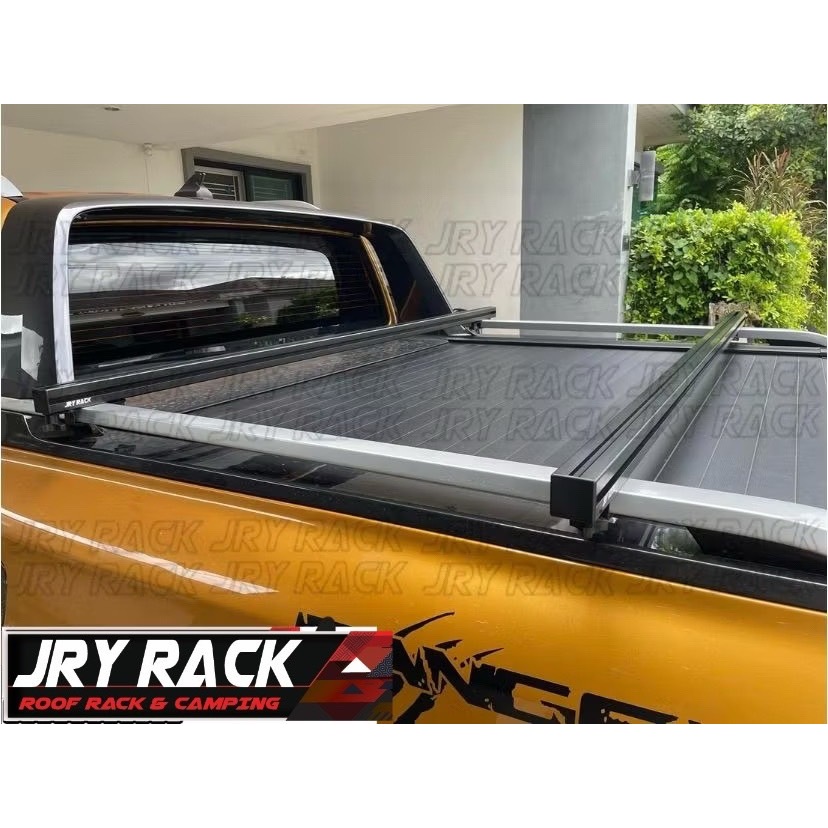 JRY Rack คานวางเต็นท์หนาพิเศษขนาด 170 ซม. พร้อมขาจับ Ford Wildtrack Next Gen | Shopee Thailand