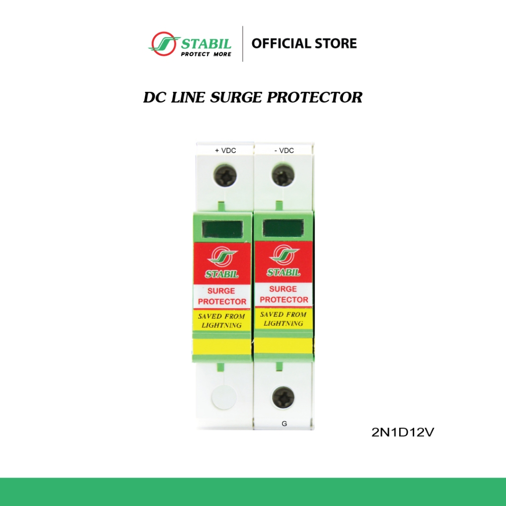 [Official store] STABIL DC LINE SURGE PROTECTOR 2N1D series | Shopee ...