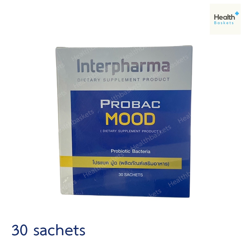 Interpharma Probac Mood โปรแบค มู้ด (30 ซอง) | Shopee Thailand