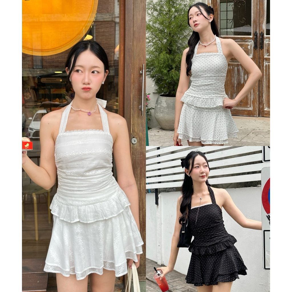 imily.style : Irene set (เสื้อ,กระโปรง ซื้อแยกได้) | Shopee Thailand