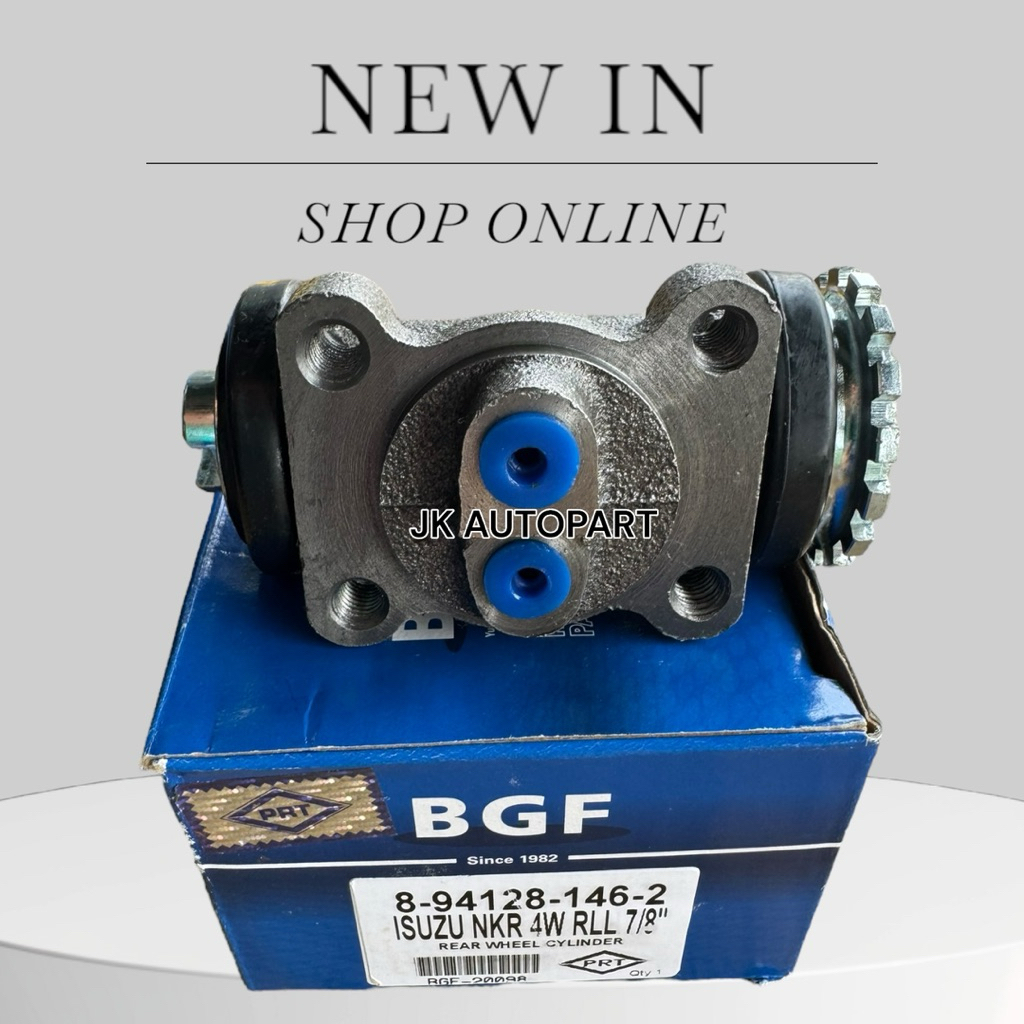 กระบอกเบรคหลัง ISUZU NKR เพลาลอย ยี่ห้อ BGF แท้ๆ ความโต 7/8 (ซ้าย-ขวา บน-ล่าง) 144 145 146 147 ...