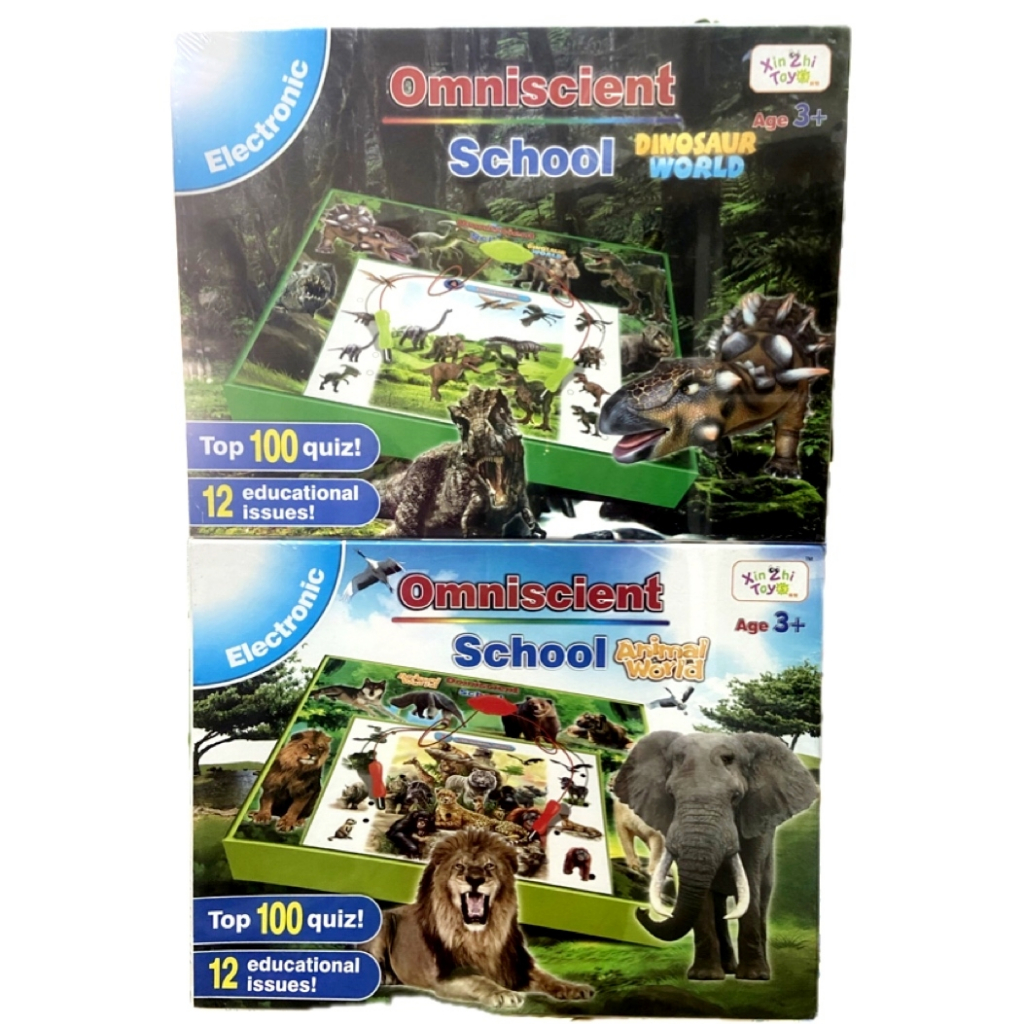 Omniscient School Animal Dinosaurs world ของเล่นเชิง stem เสริมพัฒนาการ ...