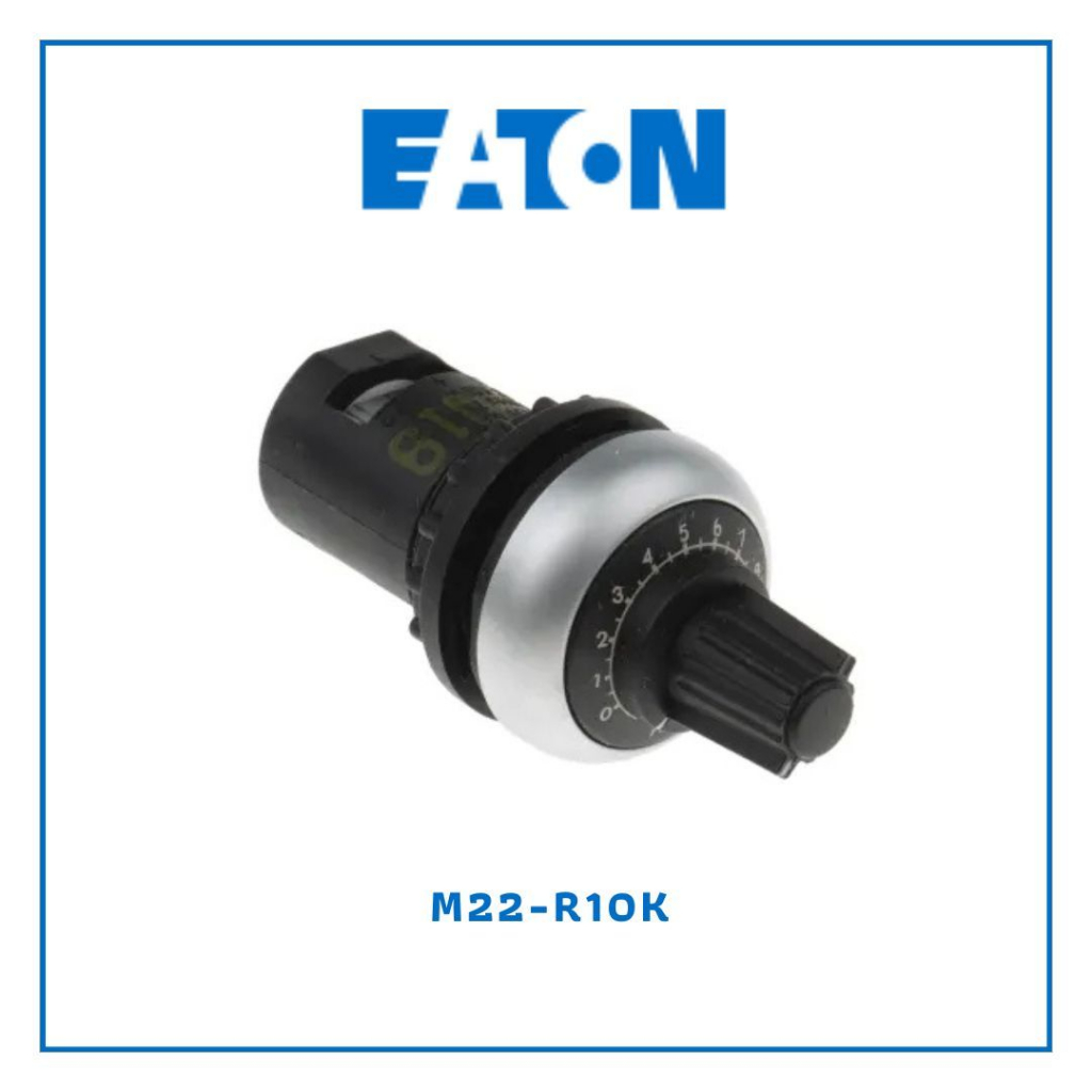 Eaton Rotary Potentiometer รุ่น M22-R10K แผงควบคุม | Shopee Thailand