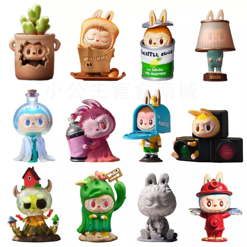 LABUBU - Almost Hidden LABUBU Figures - Cactus | Shopee Thailand