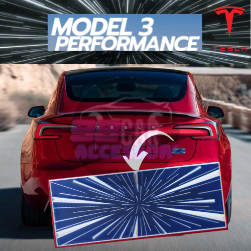 Tesla Performance logo แท้ 1:1 เบิกศูนย์ | Shopee Thailand