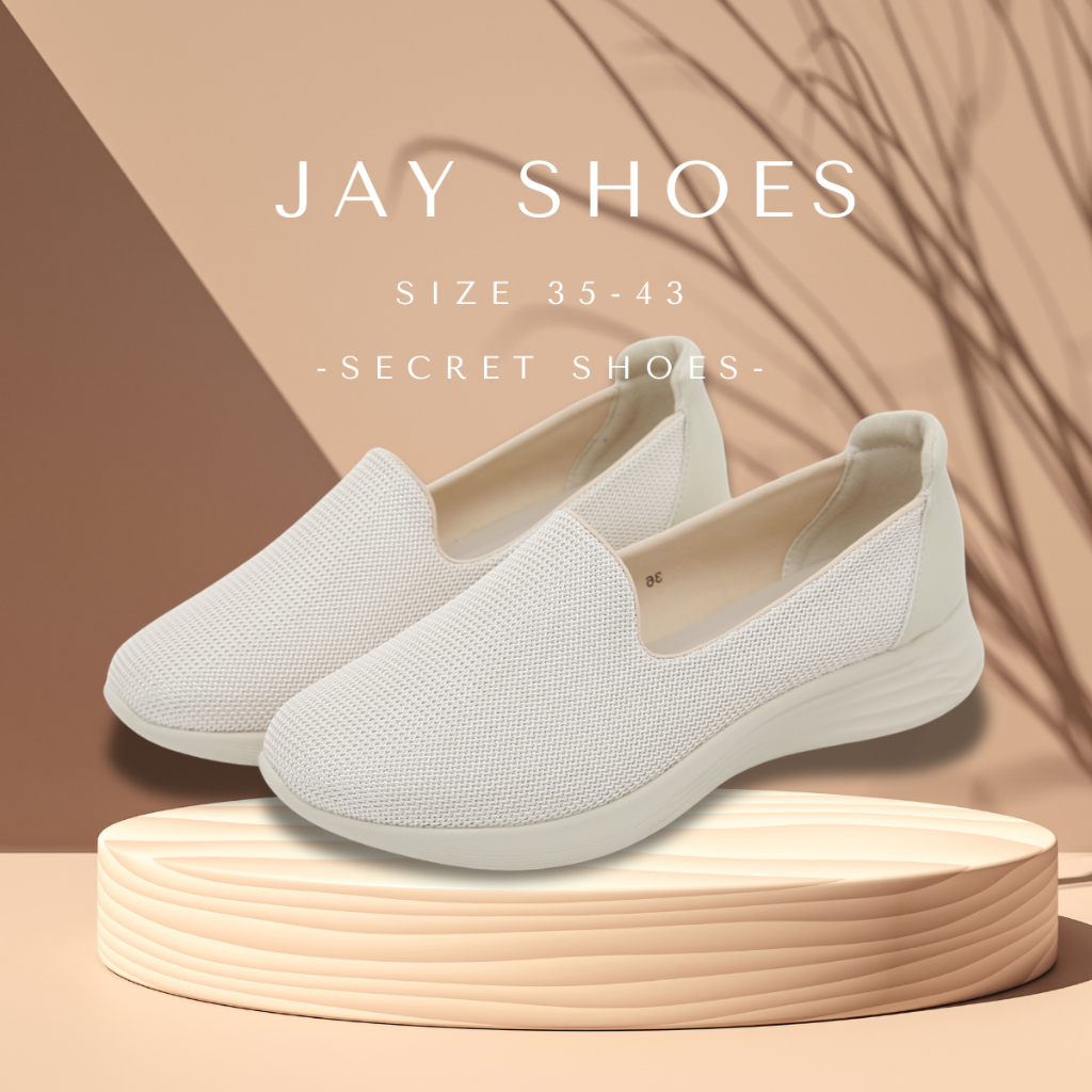 JAY SHOES สุดนุ่ม ทรงสปอร์ต ดีต่อสุขภาพเท้า ใส่สบายมากๆ (เท้าปกติใส่ตรง ...