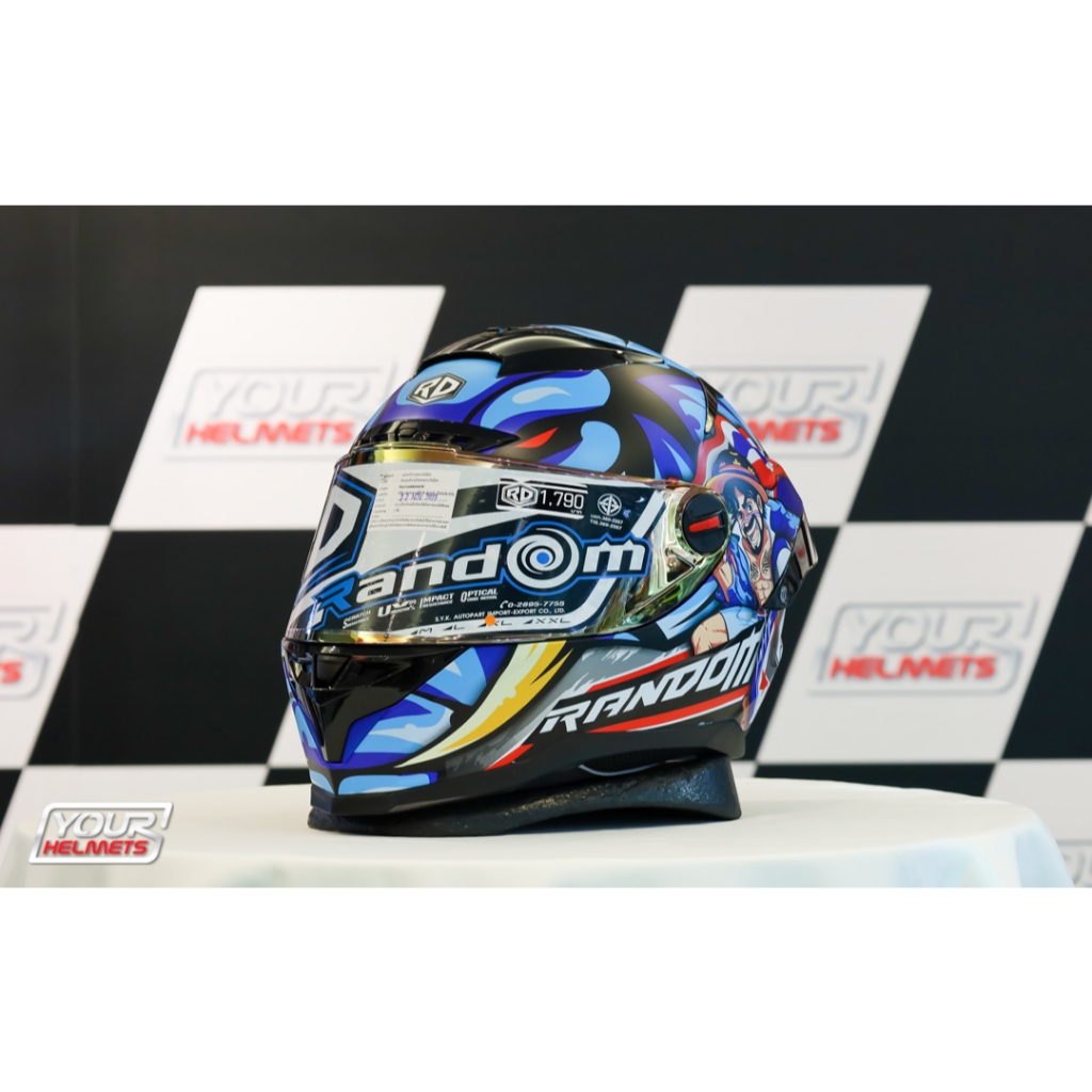หมวกกันน็อค RANDOM HELMETS รุ่น CZ-R BT | Shopee Thailand