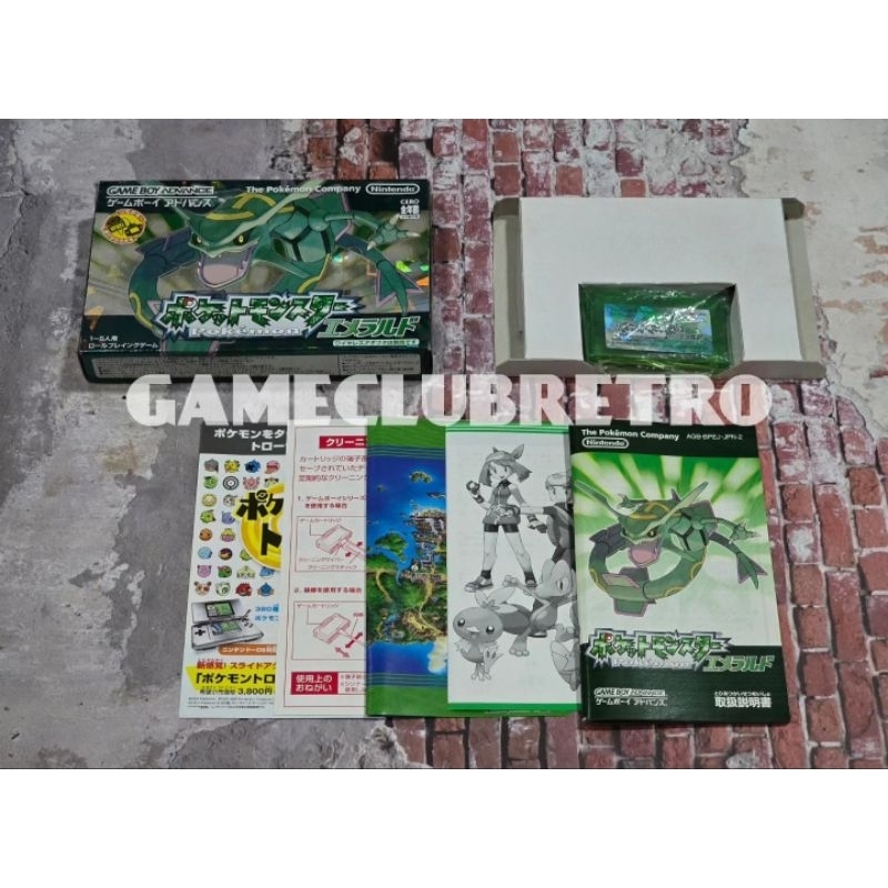 Pokemon Emerald Gameboy Advance โปเกม่อน | Shopee Thailand