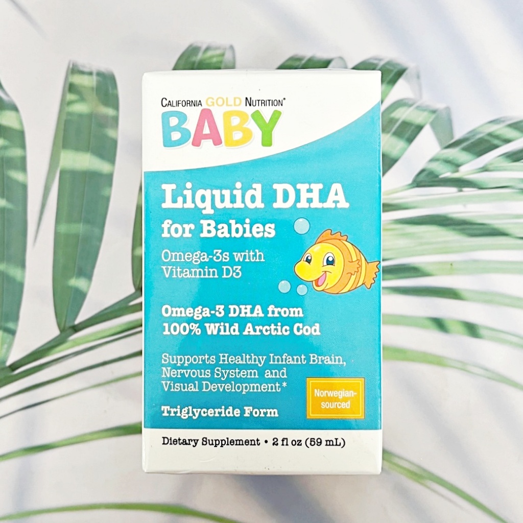 (CGN®) Baby's DHA Omega-3s with Vitamin D3, 1050mg 59ml ดีเอชเอ สูตรน้ำ ...