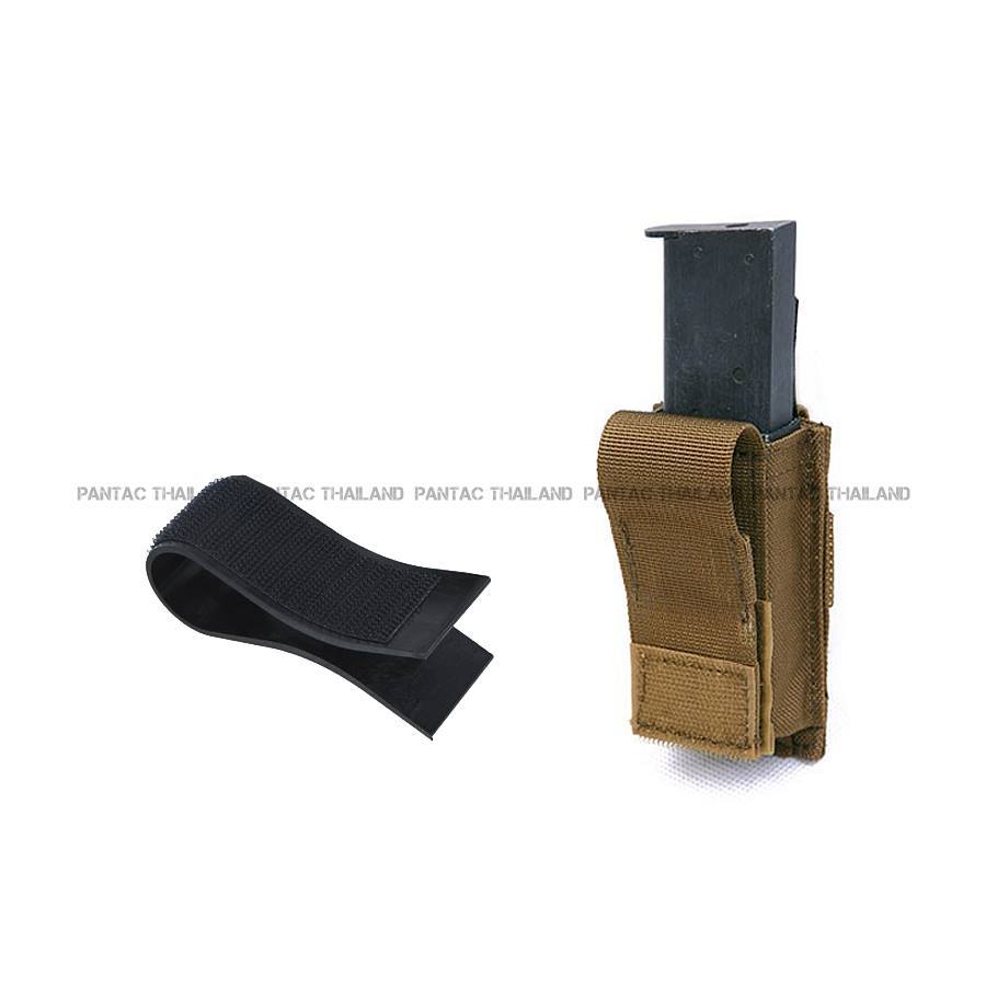 ซองแม็กเดี่ยวจาก Pantac Ind. รุ่น Molle 9mm. Single Mag Pouch with ...