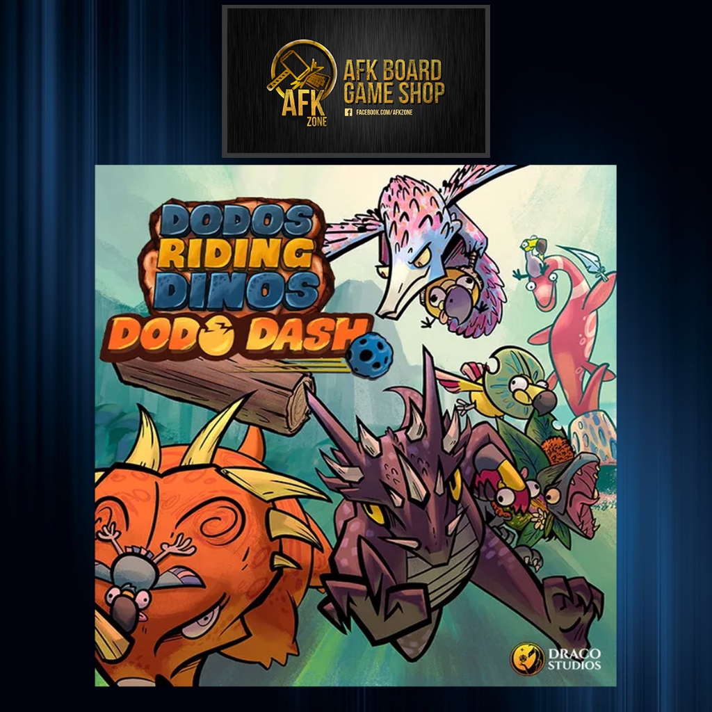 Dodos Riding Dinos Dodo Dash ENG Edition - Board Game - บอร์ดเกม ...