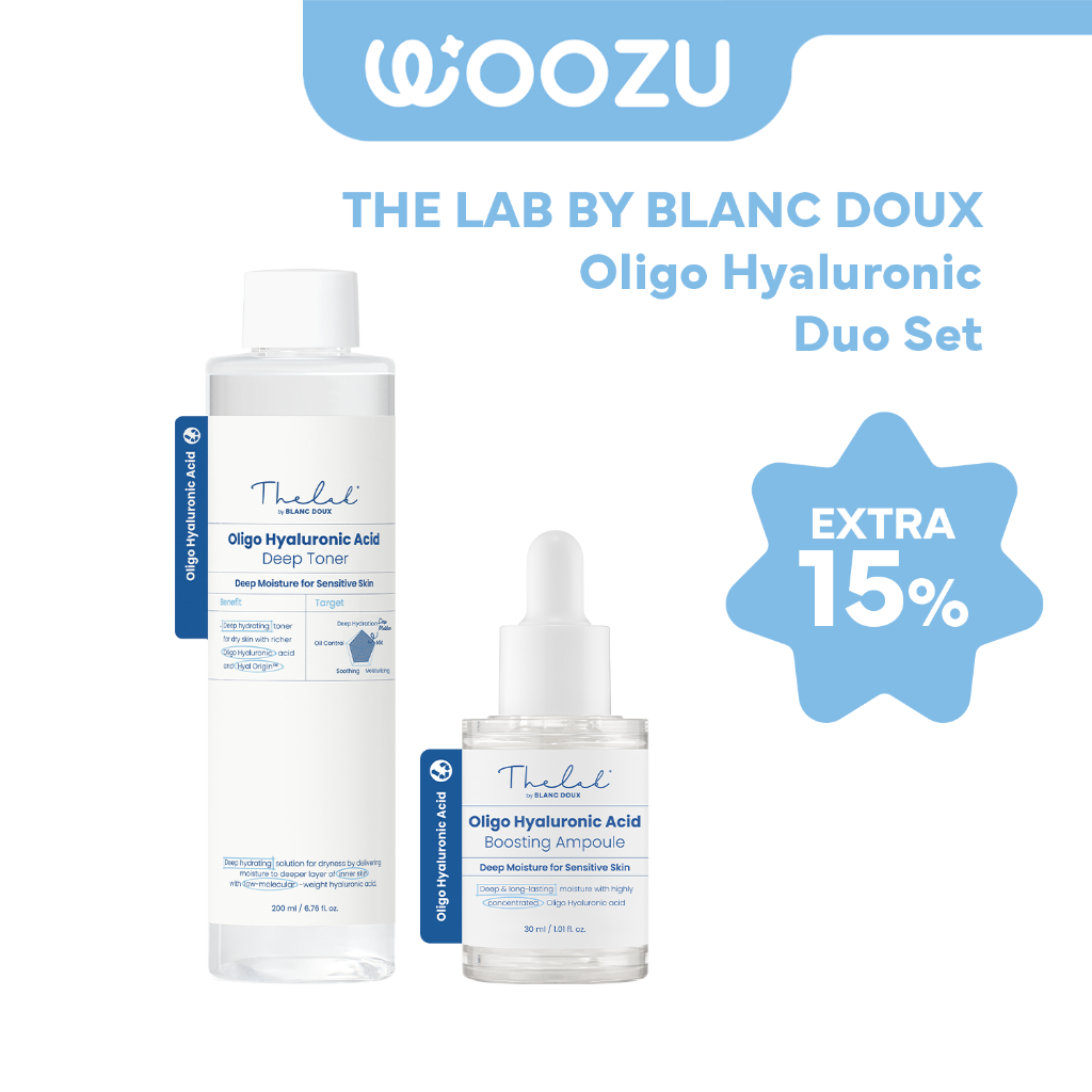THE LAB BY BLANC DOUX Oligo Hyaluronic Duo Set | Shopee Thailand