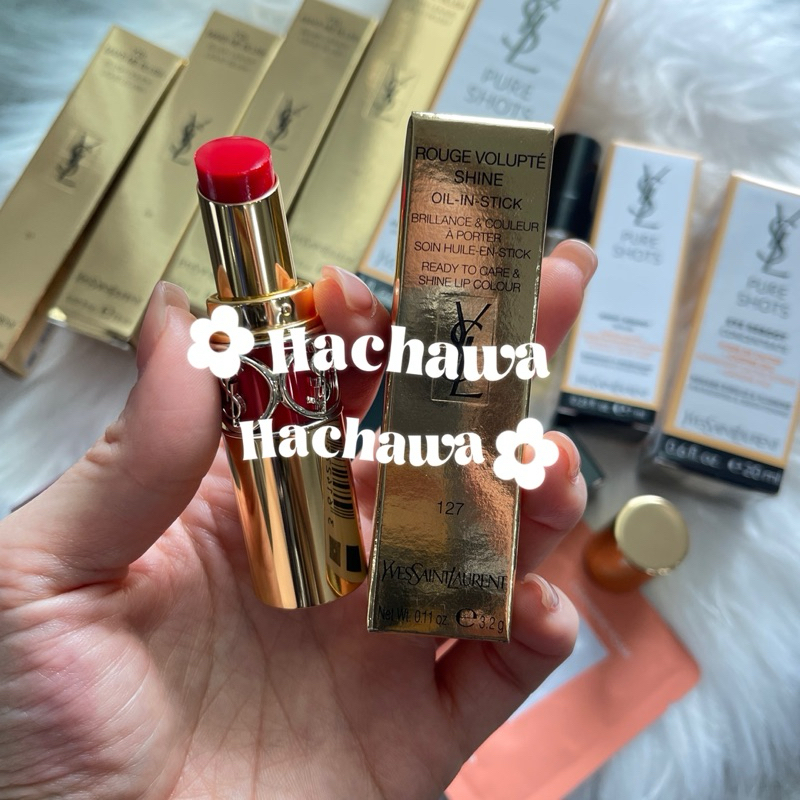 แท้💯 ลิป YSL rouge volupte shine 80,86, 130, 131 มีครบทุกสียอดฮิตคะ ...