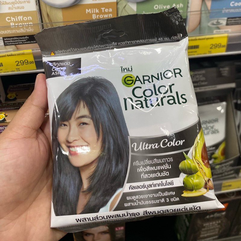Garnier Color Naturals สีคูลแอช COOL ASH ของแท้‼️ | การ์นิเย่ คัลเลอร์ ...