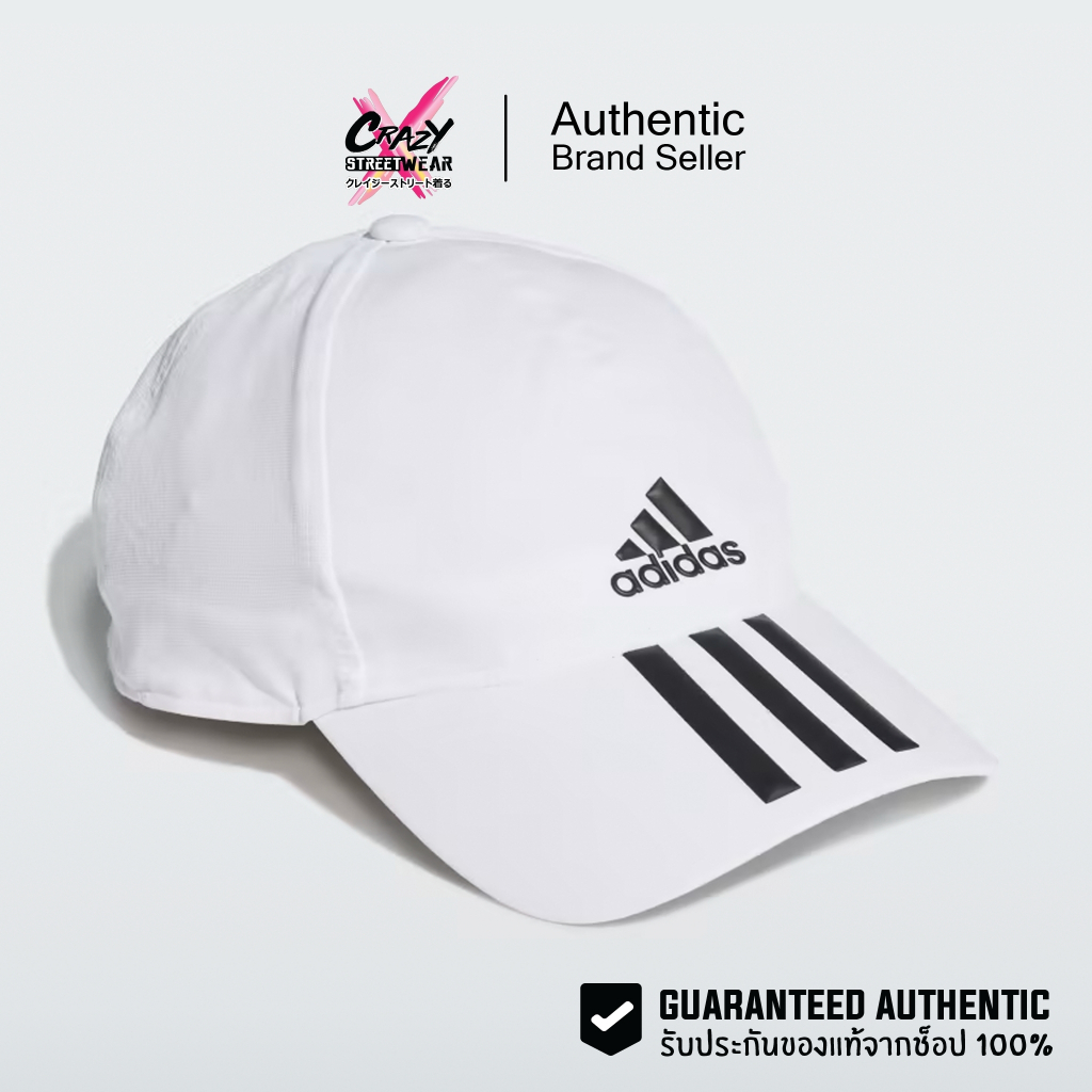 หมวก Adidas Aeroready 3-Stripes Baseball Cap ของแท้ 100% (GM4511 ...