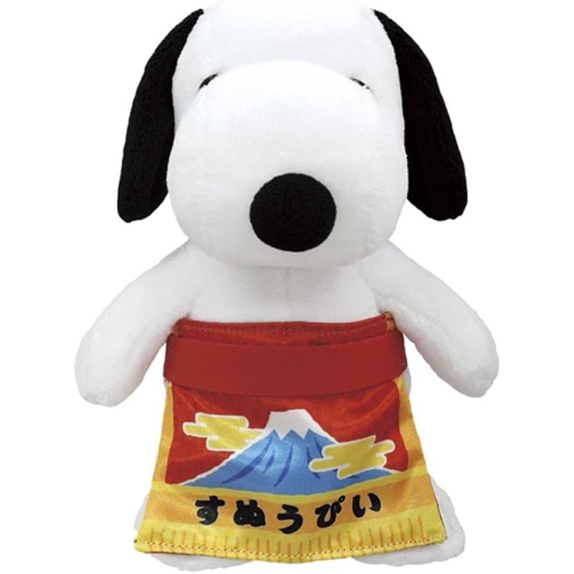 【Direct from Japan】Yoshitoku Snoopy Sumo Plush Toy | Shopee Thailand