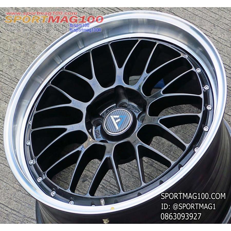 ล้อแม็กมือสอง VLF P05 สีดำขอบกระจก 8.5-18นิ้ว 5รู114 ET38 [21571 ...