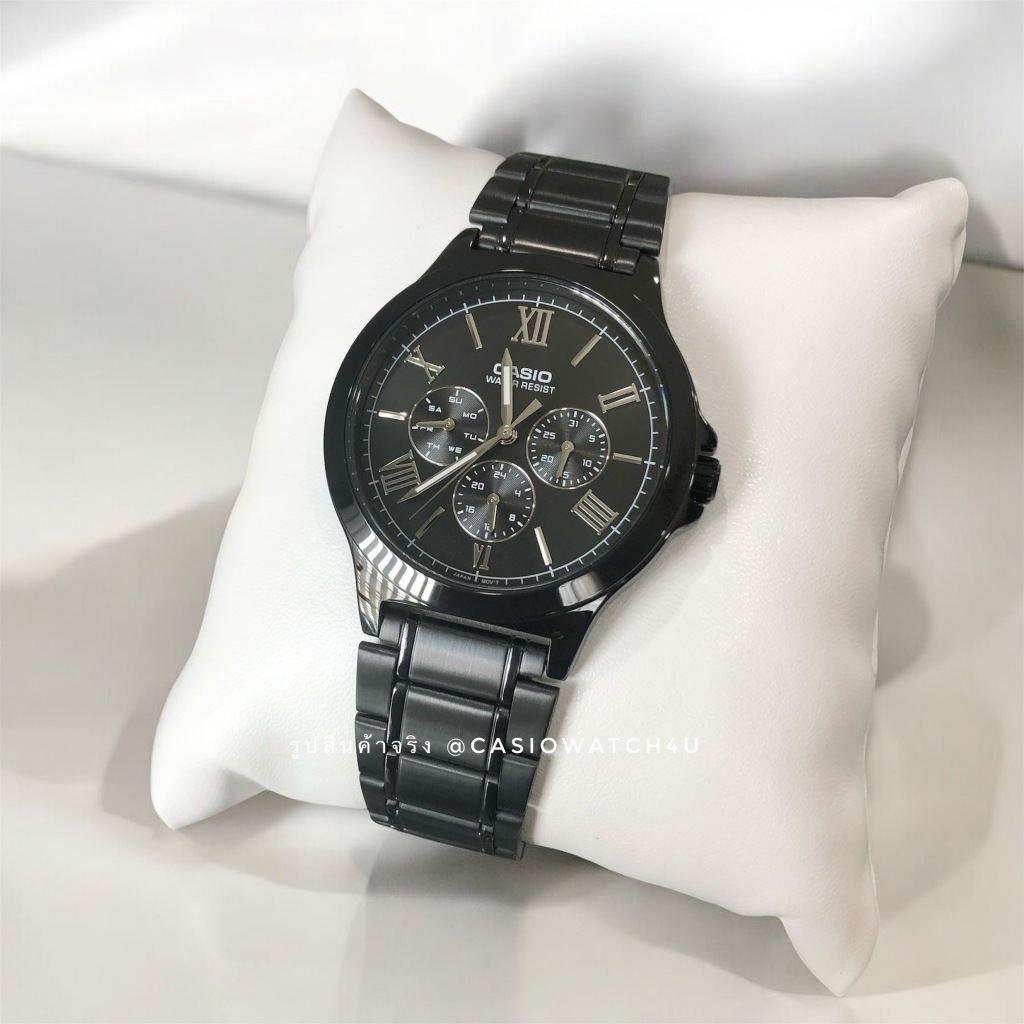 CASIO นาฬิกาข้อมือผู้ชาย รุ่น MTP-V300B-1A / MTP-V300D / MTP-V300 รับประกันศูนย์เซ็นทรัล cmg ...