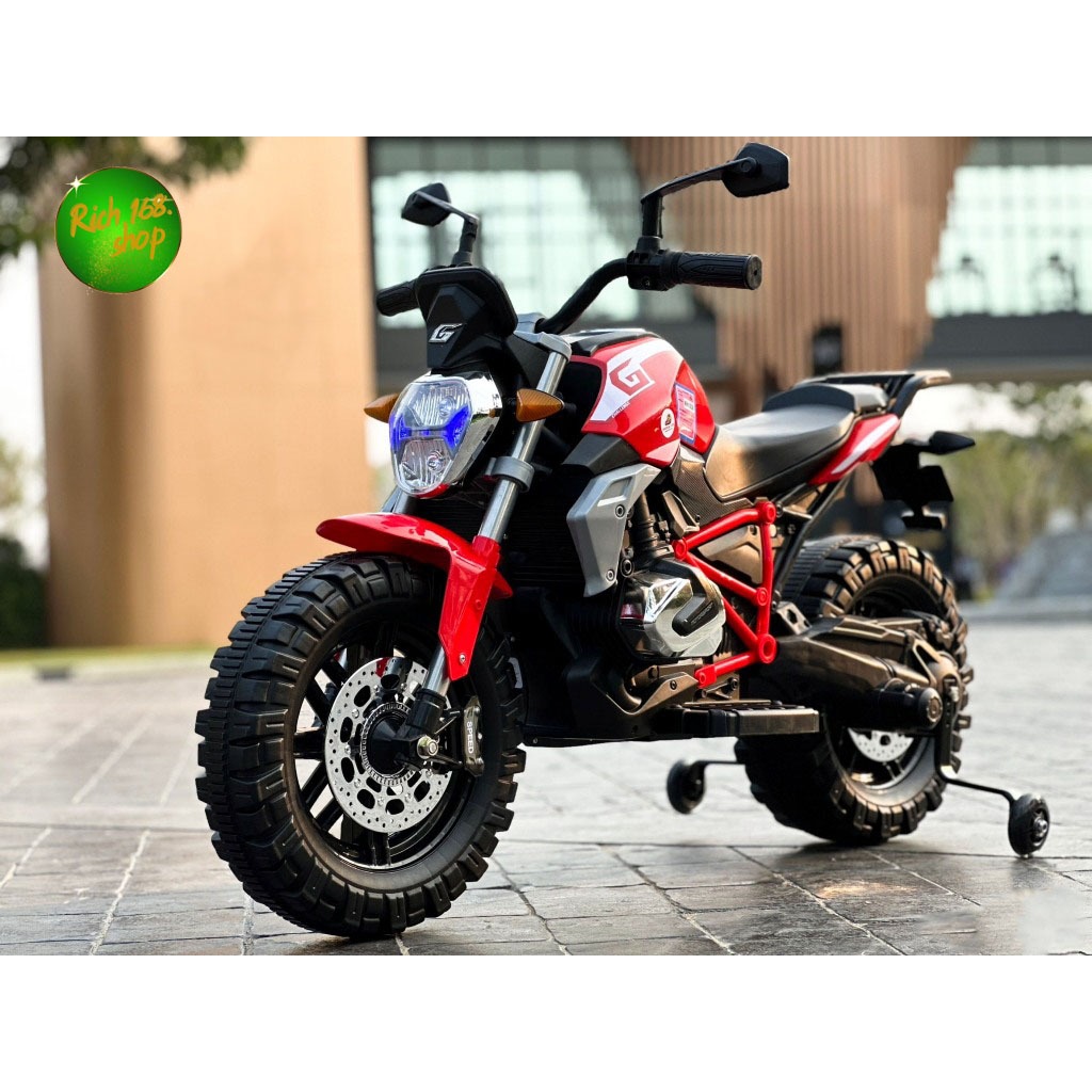 🔥มือบิด🔥richtoys168shop รถแบตเตอรี่เด็กเล่น รถมอเตอร์ไซค์เด็ก รูปทรงเท่ ...