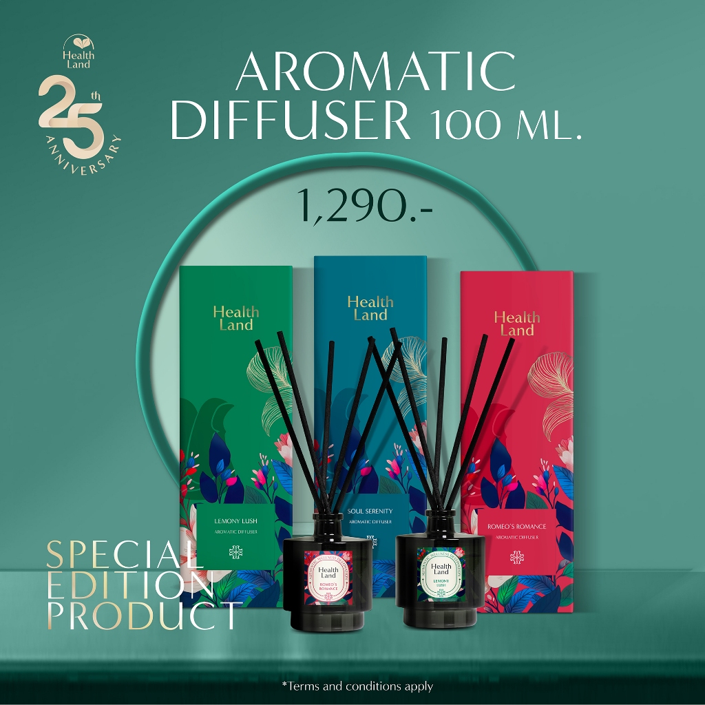 Health Land Aromatic Diffuser 100 ml. - Special Edition Collection | Shopee Thailand
