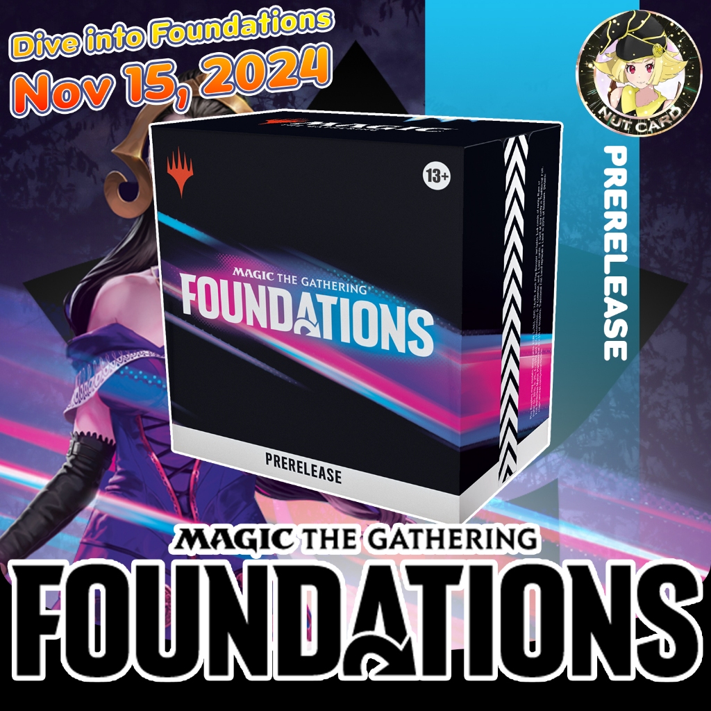 [MTG] Foundations - Prerelease Pack | Shopee Thailand