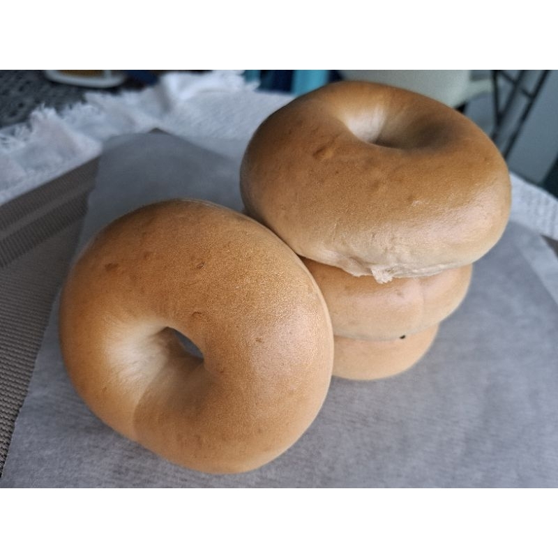 Vegan Bagel set 4pcs. 120g/pc เบเกิลเจ | Shopee Thailand