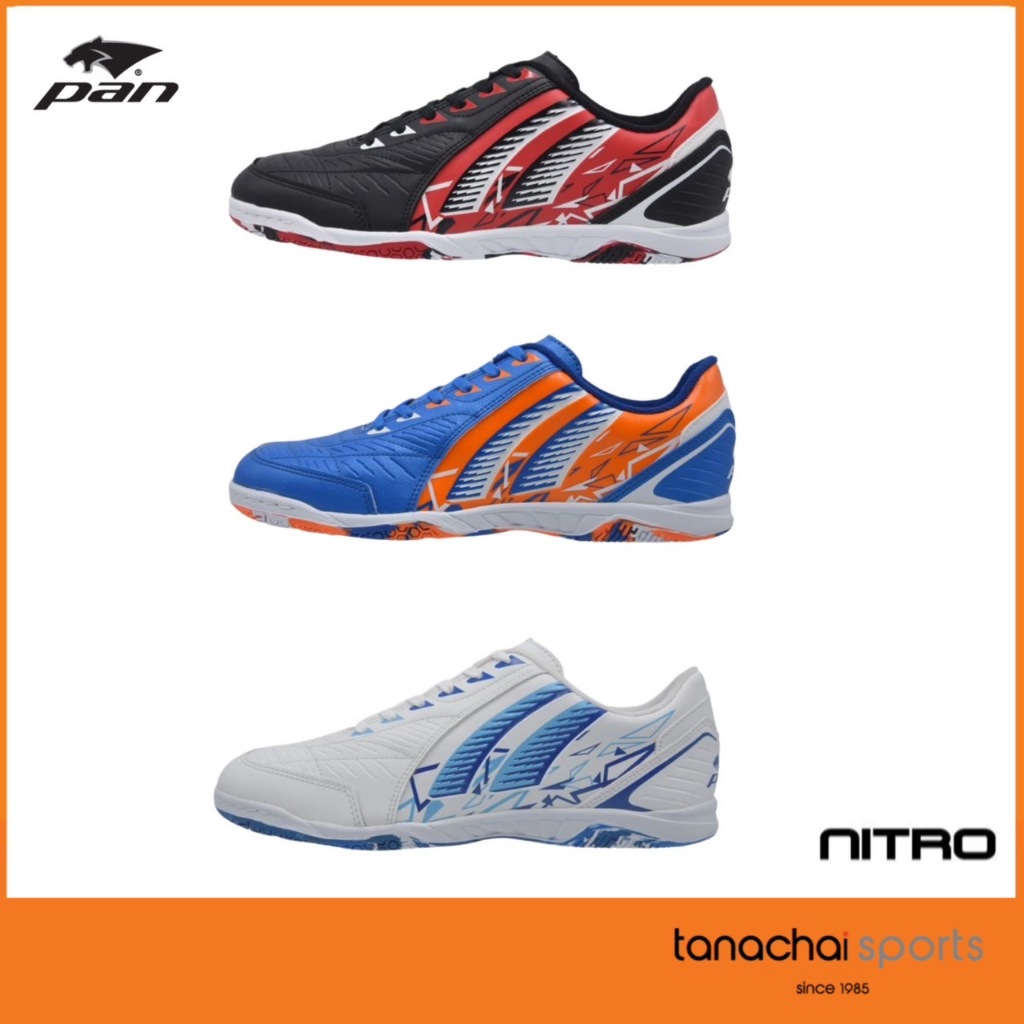 PAN 14NB NITRO รองเท้าฟุตซอล พื้นลาย ของแท้ | Shopee Thailand