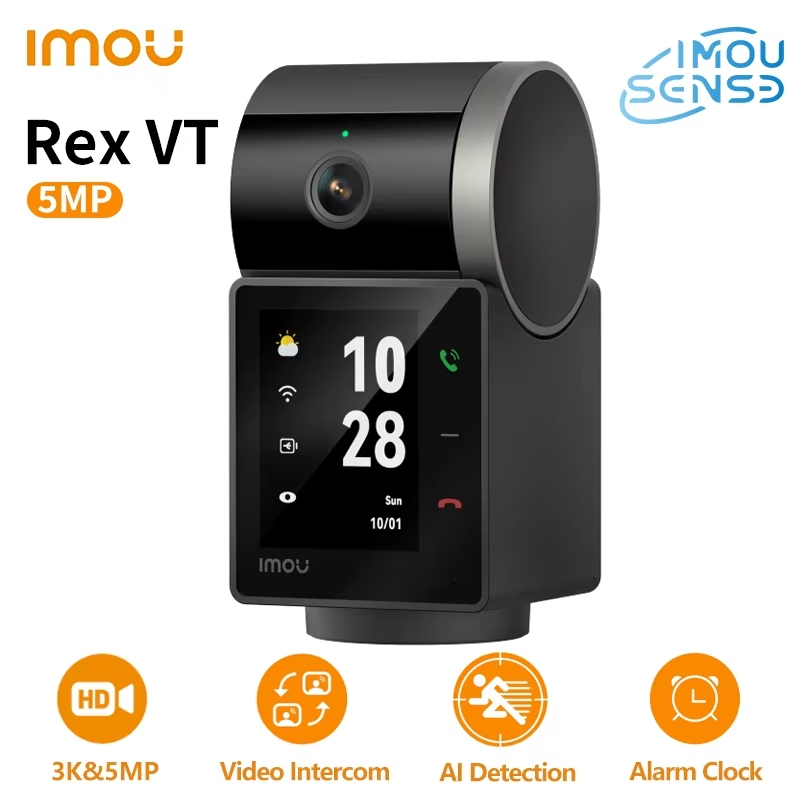 กล้องวงจรปิด IMOU REX VT PRO 5MP 3K Smart CCTV One-touch Video Call ...