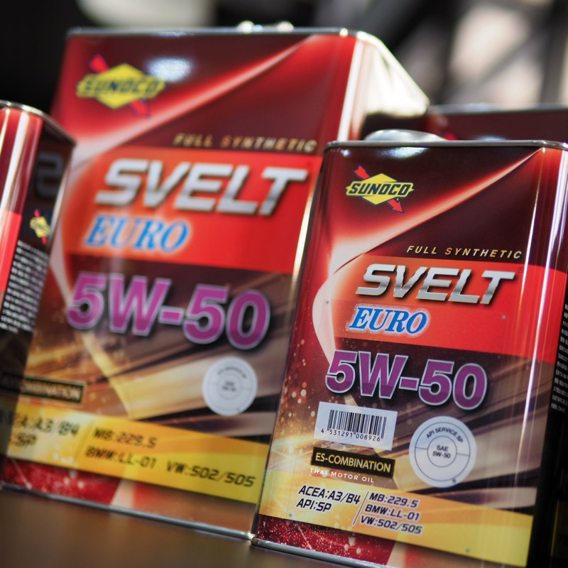 *ใช้ดีมากๆ นำเข้าจากญี่ปุ่น Sunoco Svelt Euro 5W-50 API SP น้ำมันเครื่องสังเคราะห์แท้ | Shopee ...