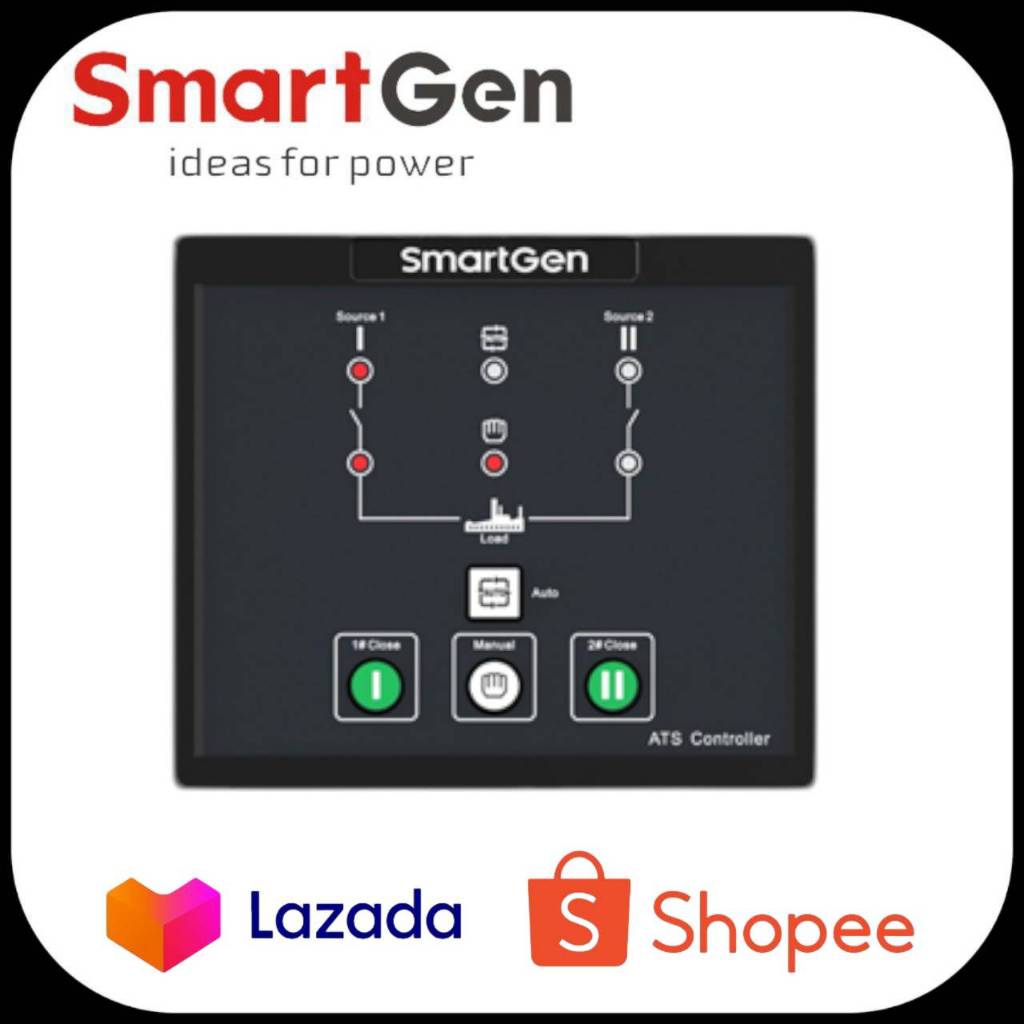 HAT520N Smartgen ATS Controller ควบคุมการทำงานของเอทีเอส(ATS) | Shopee ...
