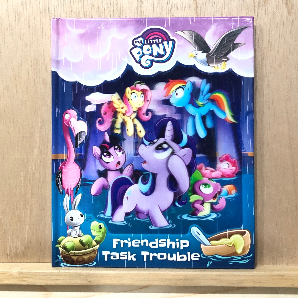 หนังสือนิทานภาษาอังกฤษ ปกแข็ง my Little Pony Friendship Task Trouble ...